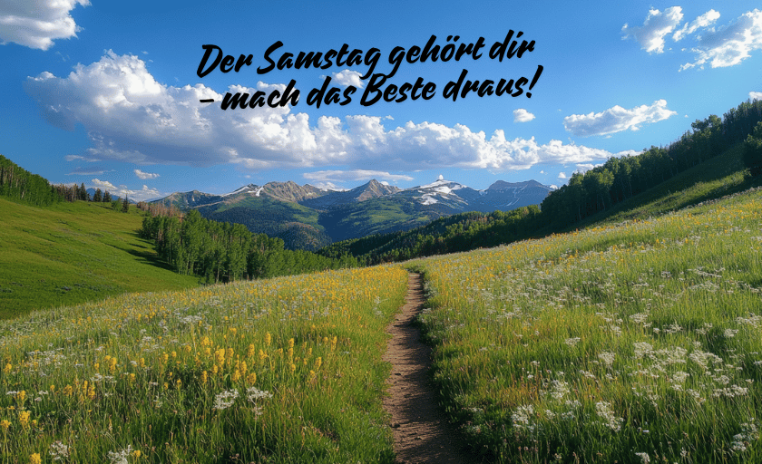 Guten Morgen Samstag: Sprüche und Bilder zum Teilen - Rhein Lahn Info
