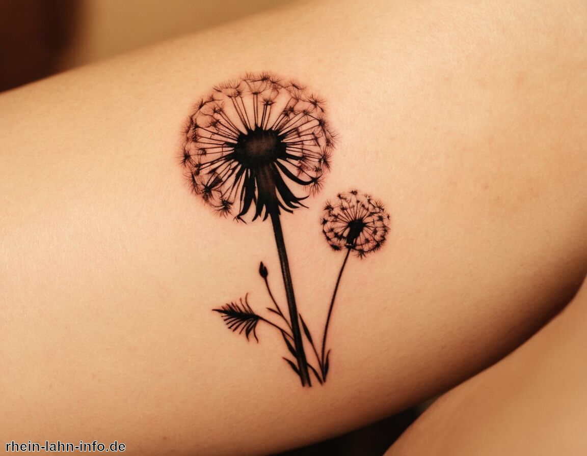 Pusteblume Tattoo Bedeutung