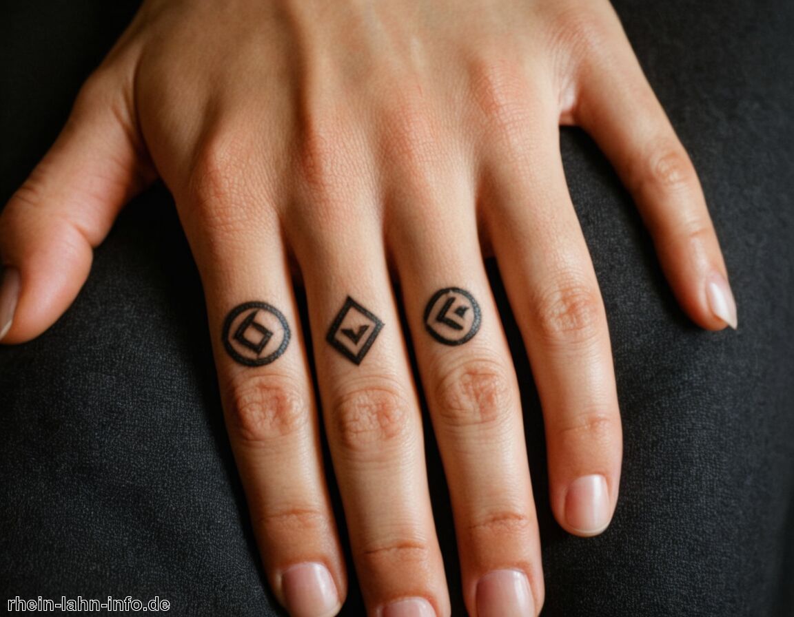 Runen Tattoo Finger Bedeutung